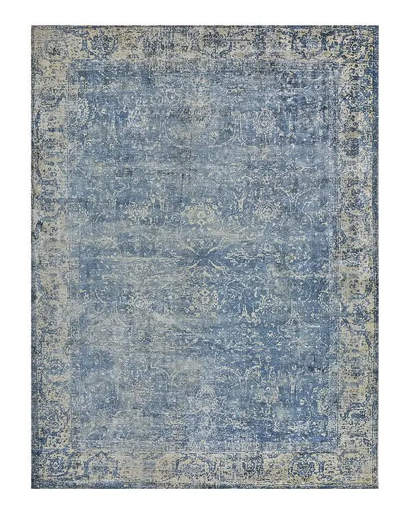 EXQUISITE RUGS Cassina Er2545 Area Rug, 8' X 10 - Denim