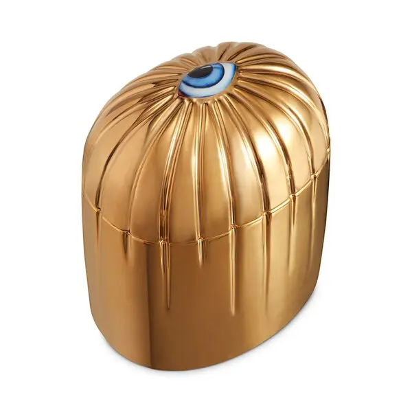 L'Objet Lito Candle - Gold/blue