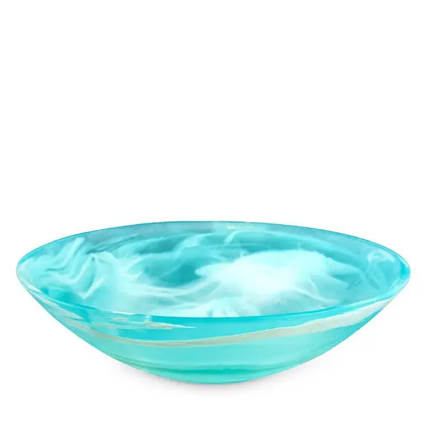 NASHI Everyday Bowl, Medium - Aqua Swirl
