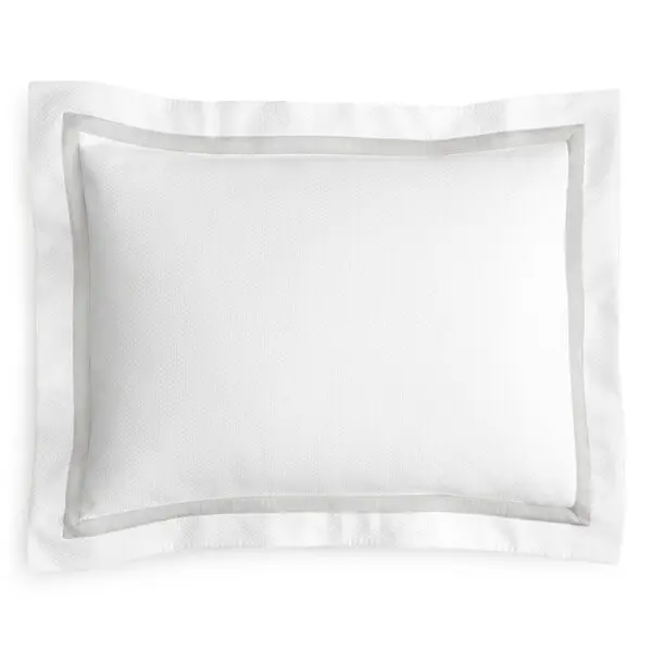 MATOUK Mayfair Standard Sham - Silver