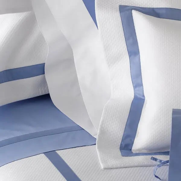 MATOUK Mayfair Euro Sham - Azure