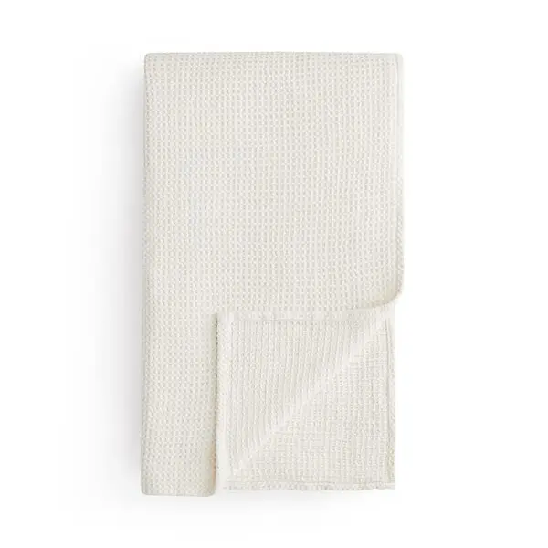 MATOUK Chatham Blanket, Full/queen - Ivory