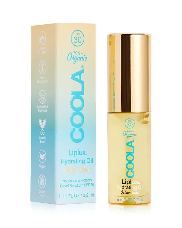 COOLA® Liplux Hydrating Lip Oil Spf 30 0.1 Oz - No Color
