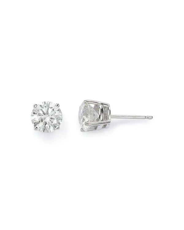Bloomingdale'S 2.0 Tcw Certified Diamond Stud Earrings
