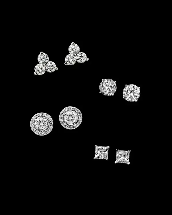 Bloomingdale'S 2.0 Tcw Certified Diamond Stud Earrings