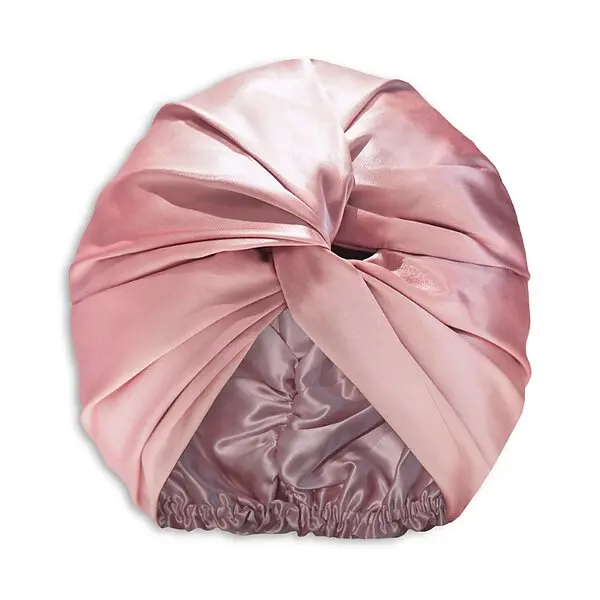 Slip Pure Silk Turban - Pink