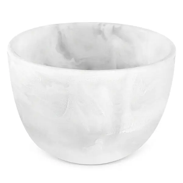 NASHI Deep Bowl, Medium - White Swirl