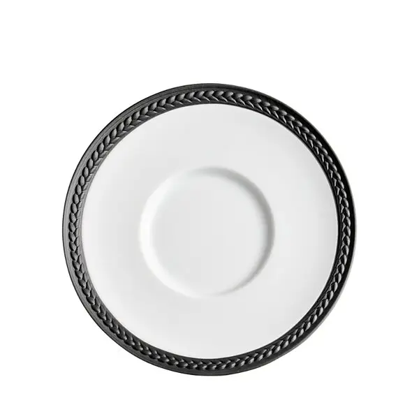 L'Objet Soie Tressee Sauce Dish - Black
