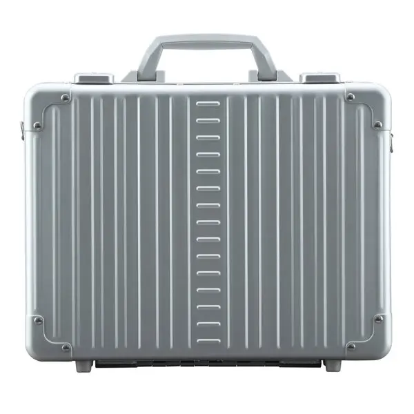 ALEON 15" Aluminum Business Attache Case - Silver