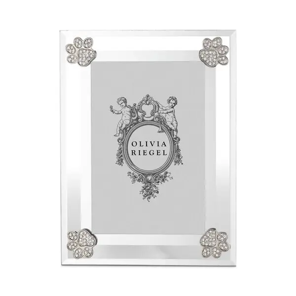 OLIVIA RIEGEL Paw Print Frame, 4 X 6