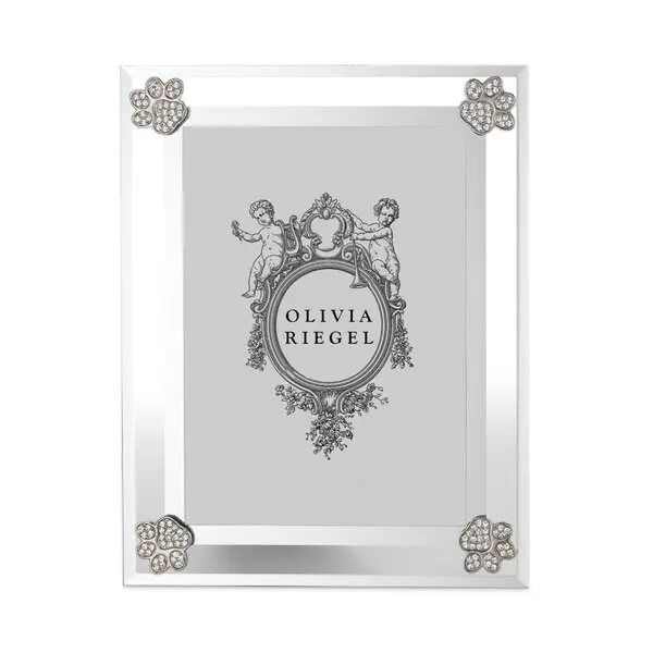 OLIVIA RIEGEL Paw Print Frame, 5 X 7