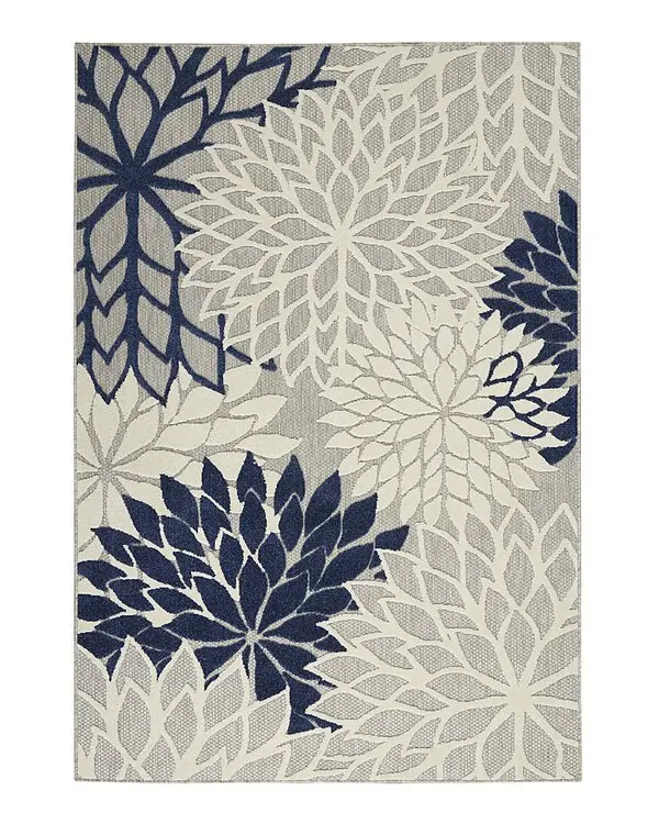 NOURISON HOME Aloha Alh05 Area Rug, 3'6 X 5'6 - Ivory