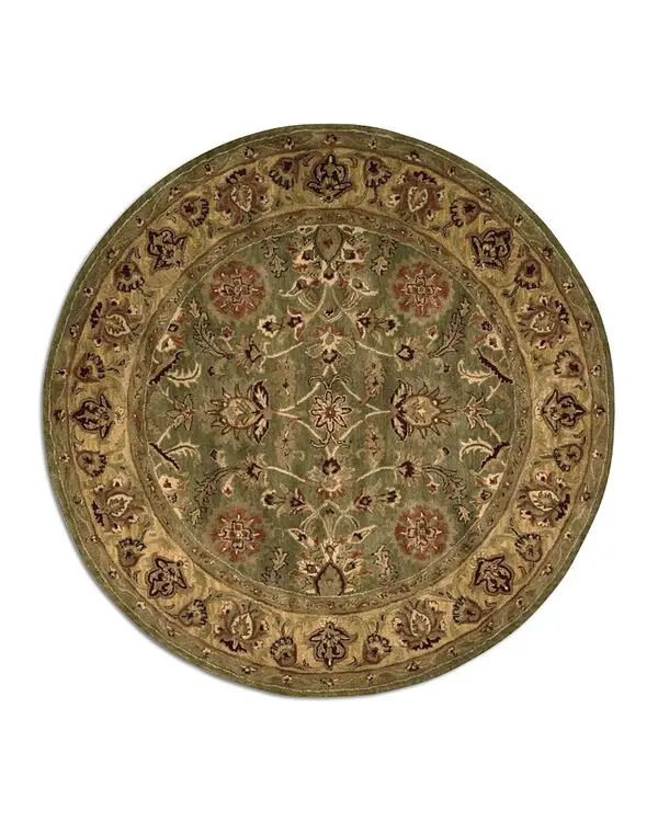 NOURISON HOME Jaipur Ja12 Round Area Rug, 8' X 8