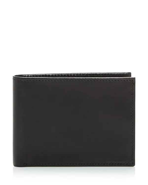 Bloomingdale'S Rfid Smooth Slimfold Wallet Exclusive - Black