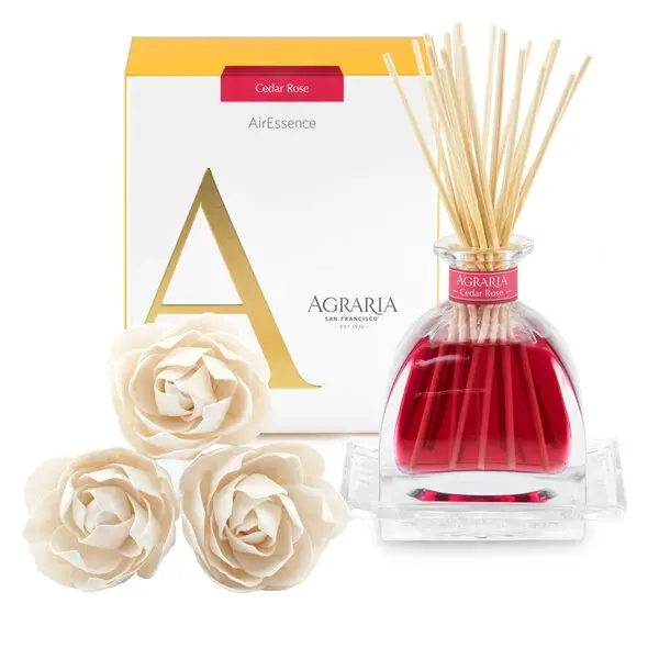 AGRARIA SAN FRANCISCO Airessence Diffuser 7.4 Oz., Cedar Rose