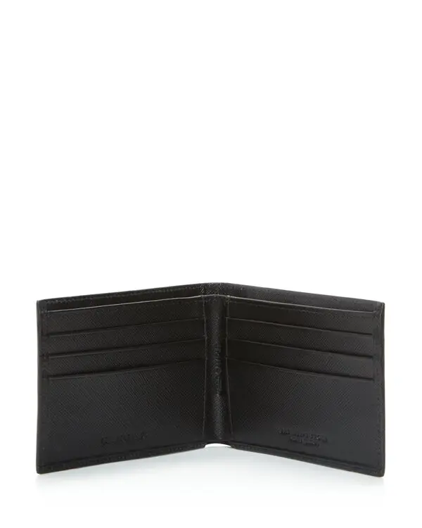 Bloomingdale'S Rfid Saffiano Slimfold Wallet Exclusive - Black