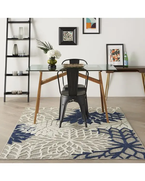 NOURISON HOME Aloha Alh05 Area Rug, 7' X 10 - Ivory