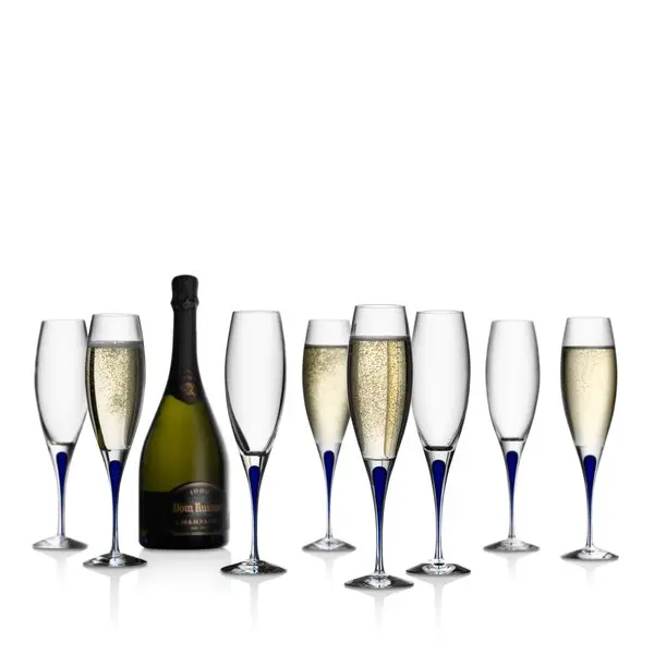 ORREFORS Intermezzo Blue Iced Beverage
