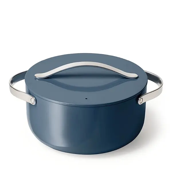 CARAWAY 6.5 Qt. Nonstick Dutch Oven & Lid - Navy