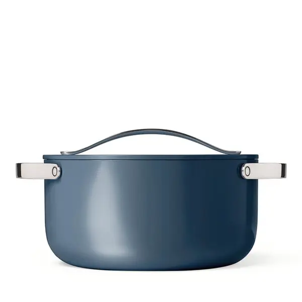 CARAWAY 6.5 Qt. Nonstick Dutch Oven & Lid - Navy