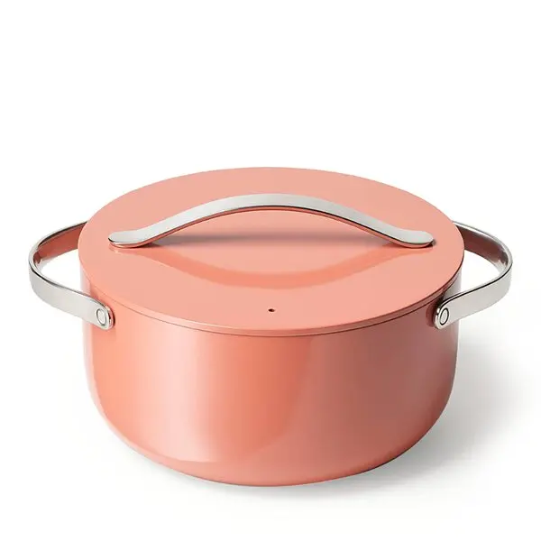 CARAWAY 6.5 Qt. Nonstick Dutch Oven & Lid - Perracotta