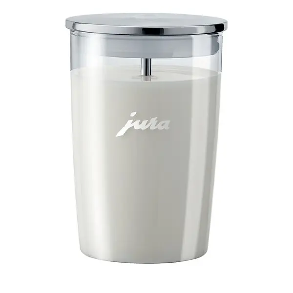 JURA Glass Milk Container - White
