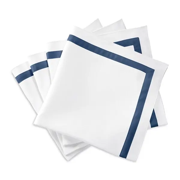 MATOUK Lowell Napkin, Set Of 4 - Steel Blue