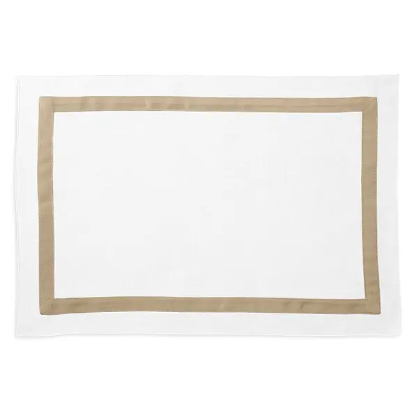 MATOUK Lowell Placemat, Set Of 4 - Champagne