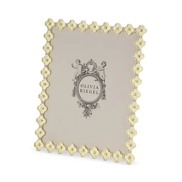 OLIVIA RIEGEL Clover Picture Frame, 8 X 10 - Gold