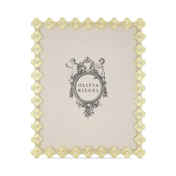 OLIVIA RIEGEL Clover Picture Frame, 8 X 10 - Gold