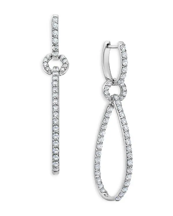 Bloomingdale'S 2.0 Tcw Diamond Drop Earrings In 14k Gold - White