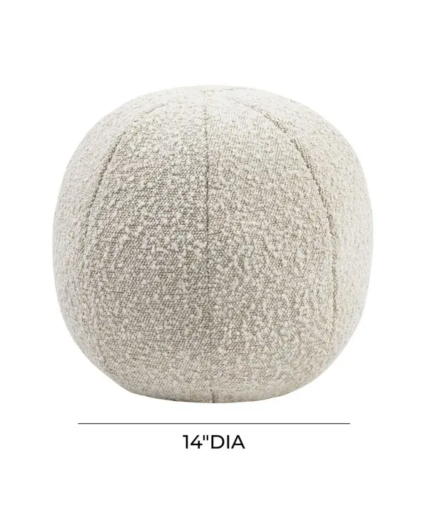TOV FURNITURE Boba Pillow - Beige
