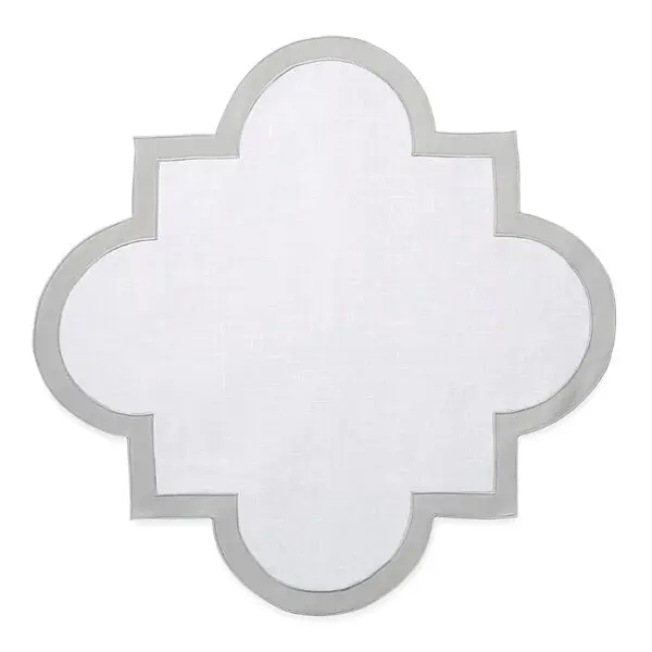 MATOUK Mirasol Placemat 18 X 18, Set Of 4 - Silver