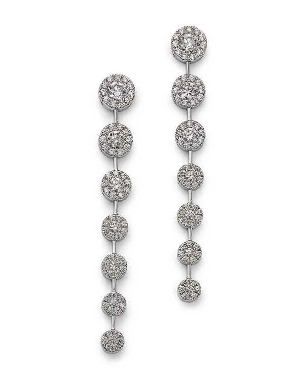 Bloomingdale'S Diamond Drop Earrings, 1.50 Tcw - White