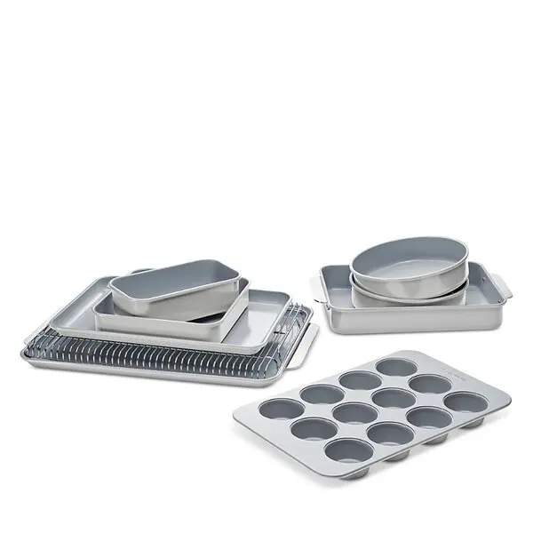 CARAWAY 11-piece Mega Nonstick Baking Set - Grey