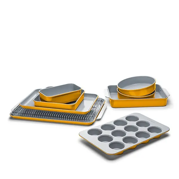 CARAWAY 11-piece Mega Nonstick Baking Set - Marigold