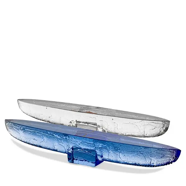 KOSTA BODA Bertil Valliens Boats Drifter Ac-20 - Blue/clear