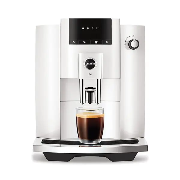 JURA E4 Automatic Coffee Machine - White