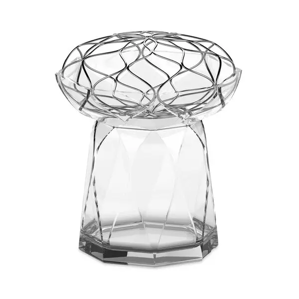 ORREFORS Bloom Vase, High - No Color