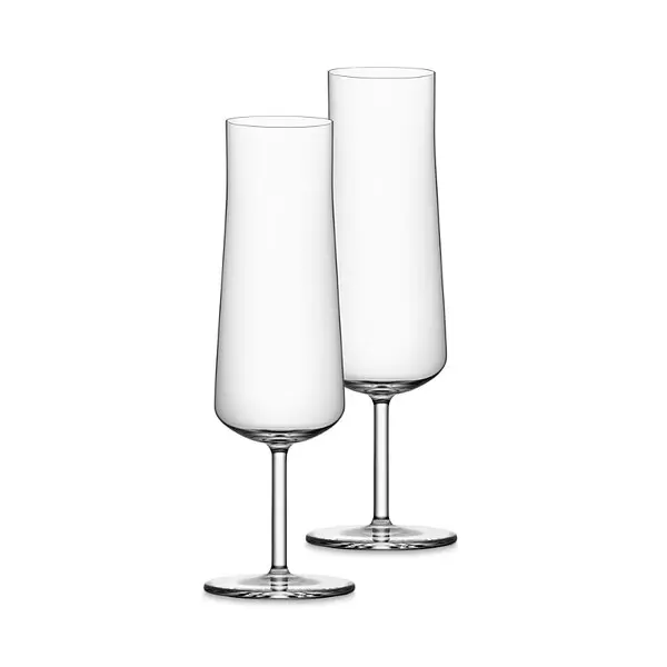 ORREFORS Informal Champagne Flute, Set Of 2 - No Color