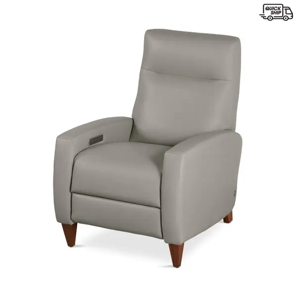 AMERICAN LEATHER Eva Comfort Recliner - Dolce Pewter