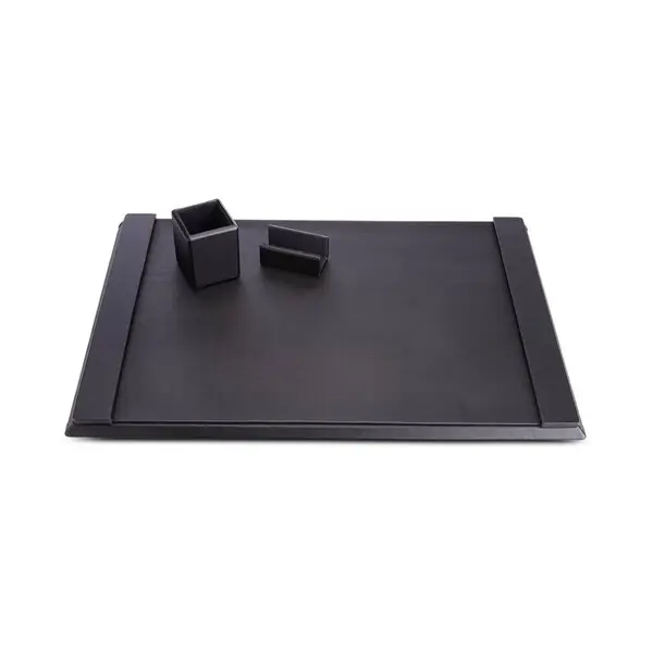 ROYCE NEW YORK 3 Pc. Suede Lined Executive Desk Accessory Set