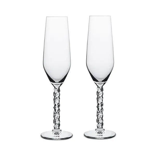 ORREFORS Carat Champagne Flute, Set Of 2 - No Color