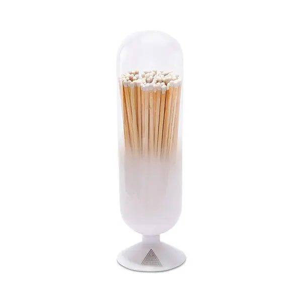 SKEEM Fireplace Could Cloche & Matches - Clear