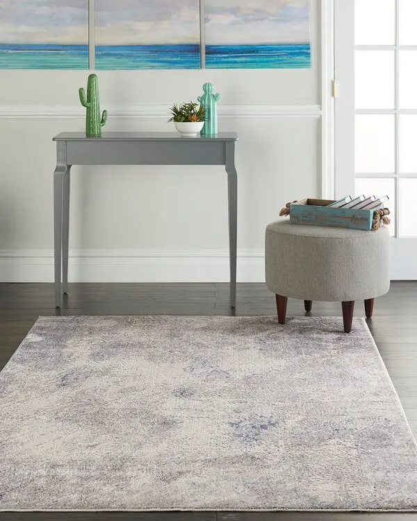 NOURISON HOME Silky Textures Sly06 Area Rug, 5'3 X 7'3