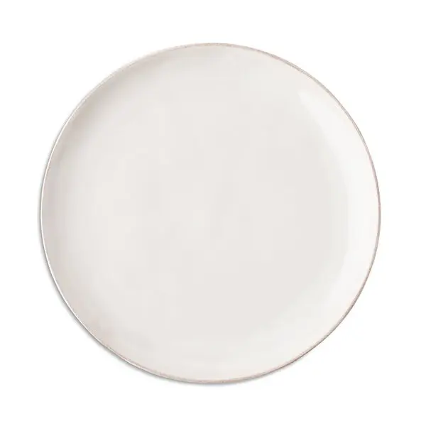 JULISKA Puro Coupe Dessert Salad Plate - Whitewash
