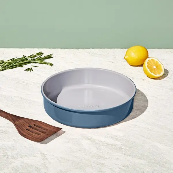 CARAWAY Nonstick Round Cake Pan - Slate