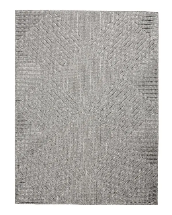 NOURISON HOME Cozumel Czm05 Area Rug, 7'10 X 9'10 - Light Grey