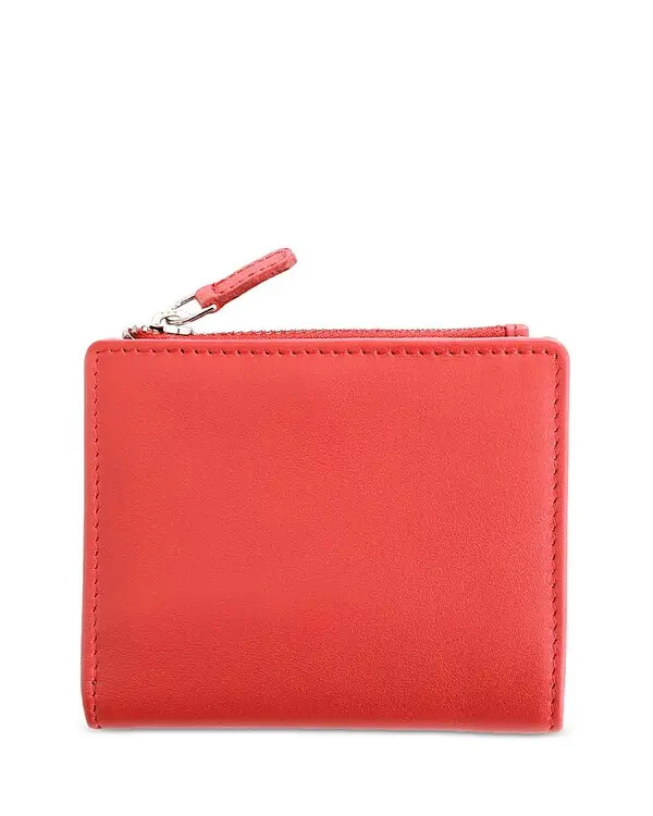 ROYCE NEW YORK Rfid Blocking Leather Wallet - Red