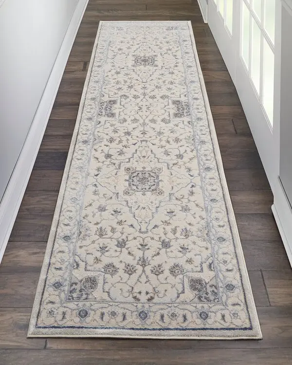 NOURISON HOME Silky Textures Sly08 Runner Area Rug, 2'2 X 7'6